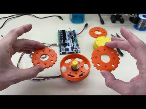 Cycloidal gearbox, 3D printed – Marginally Clever Robots