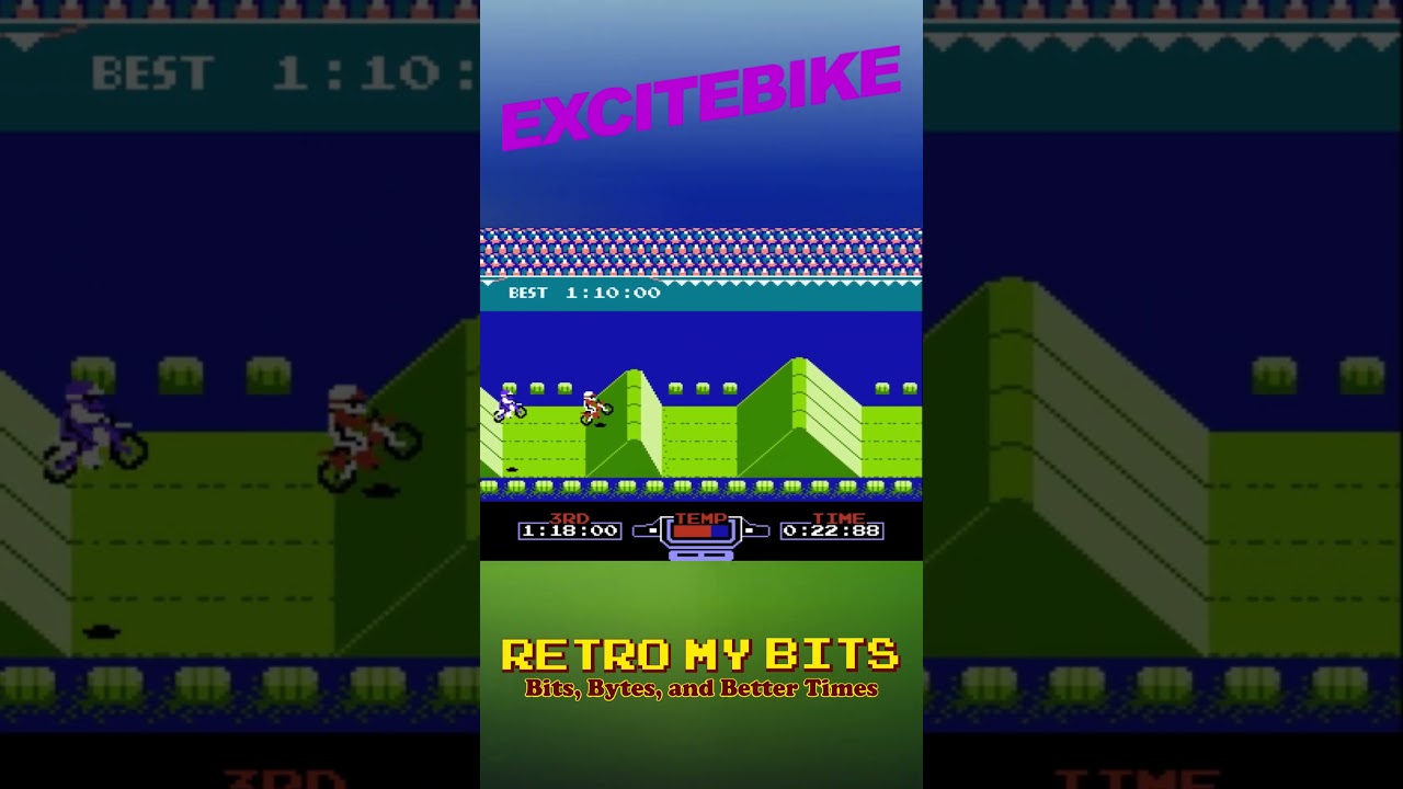 This 1985 NES Game Was Speed, Strategy, and Pain 💥 #retrogames