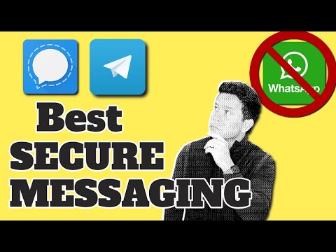 The BEST WhatsApp ALTERNATIVE: Telegram vs Signal
