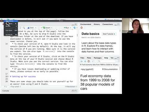 Check version of R and R Studio