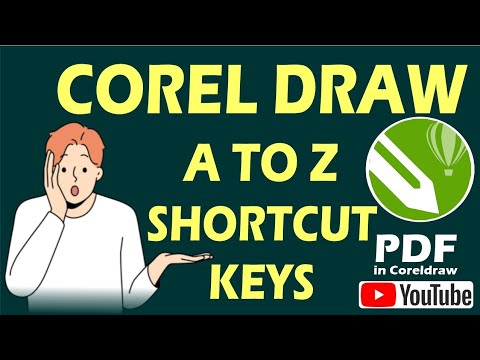 Corldraw All A To Z Shortcut keys in PDF in 1 Minute #viralvideo #shortcut #shortcutkeys