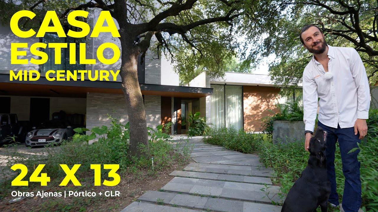 MID-CENTURY STYLE HOUSE AMONG OAKS | External Projects | GLR Architects + Pórtico Architecture