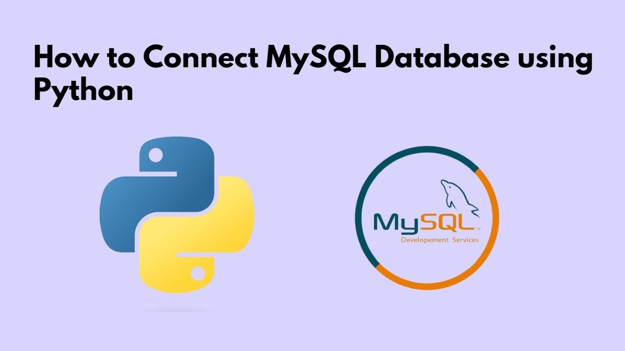 Connect to a MySQL database in Python | MySQL Connector Python