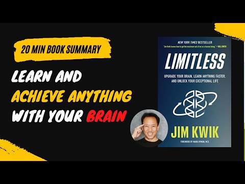 LIMITLESS - Jim Kwik - Free Audiobook Summary - Unlimit your brain to learn and achieve anything.