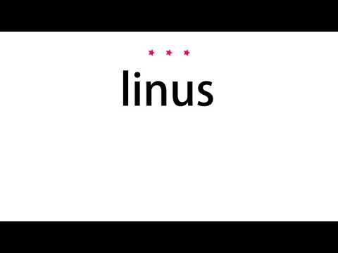 How to pronounce linus - Vocab Today