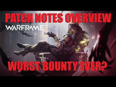 [WARFRAME] ISLEWEAVER FULL PATCH NOTES Overview / Biggest Changes | Isleweaver