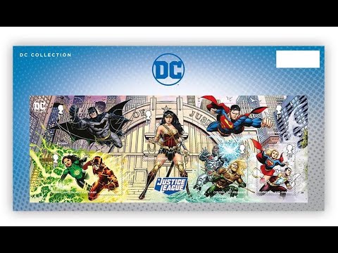 Royal Mail DC Stamps Collection Unboxing