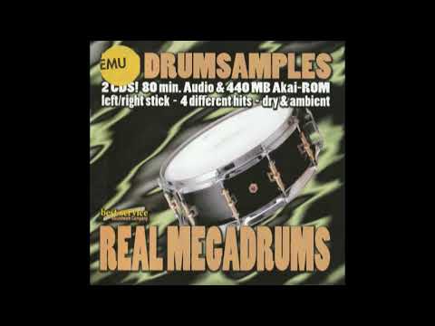 Best Service - Real Mega Drums Sampling CD - Akai / Audio | Reverb