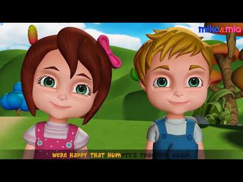 Nursery Rhymes Songs with Lyrics and Action 3D Animation English Rhymes & Songs for Children