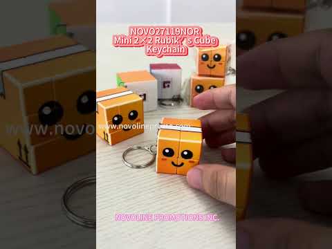 Mini 2×2 Rubik’s Cube Keychain -- NOVOLINE PROMTIONS