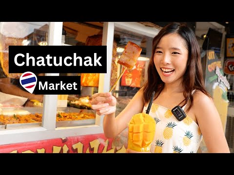 Food Tour at Bangkok’s Biggest Market???????????????? (ตลาดจตุจักร)