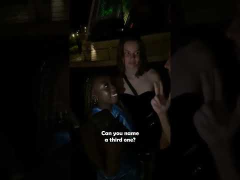 Can drunk girls name three countries that start with F?