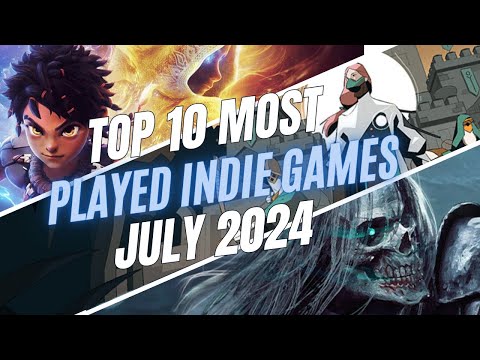 10 Most Played INDIE GAMES Released in JULY 2024