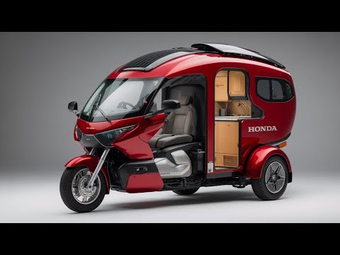 2026 Honda RV Camper Tricycle – The Ultimate Micro-Motorhome for Solo Adventurers"