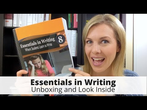 Essentials in Writing Unboxing and Look Inside