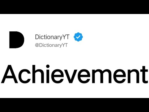 Achievement Meaning in English