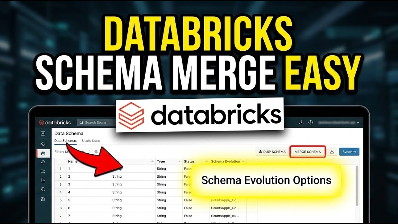 How to update DataBricks Delta Lake tables with schema merge - Easy Tutorial