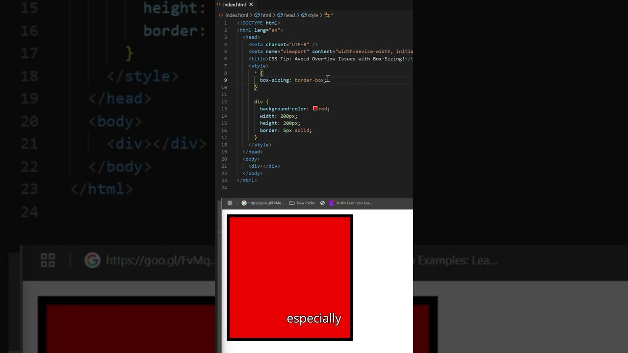 CSS Tip: Avoid Overflow Issues with Box-Sizing!