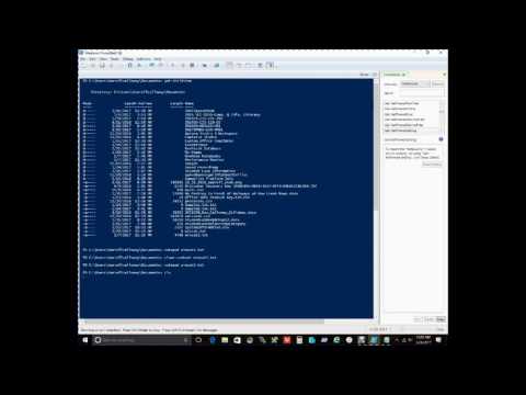 MS Windows PowerShell ISE