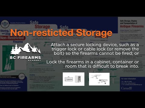 Firearm Storage Requirements in Canada: Stay Safe & Compliant