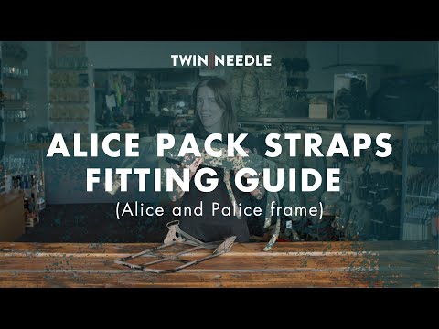 TwinNeedle – Alice Pack Straps | Fitting Guide (Alice / PALICE Frame)