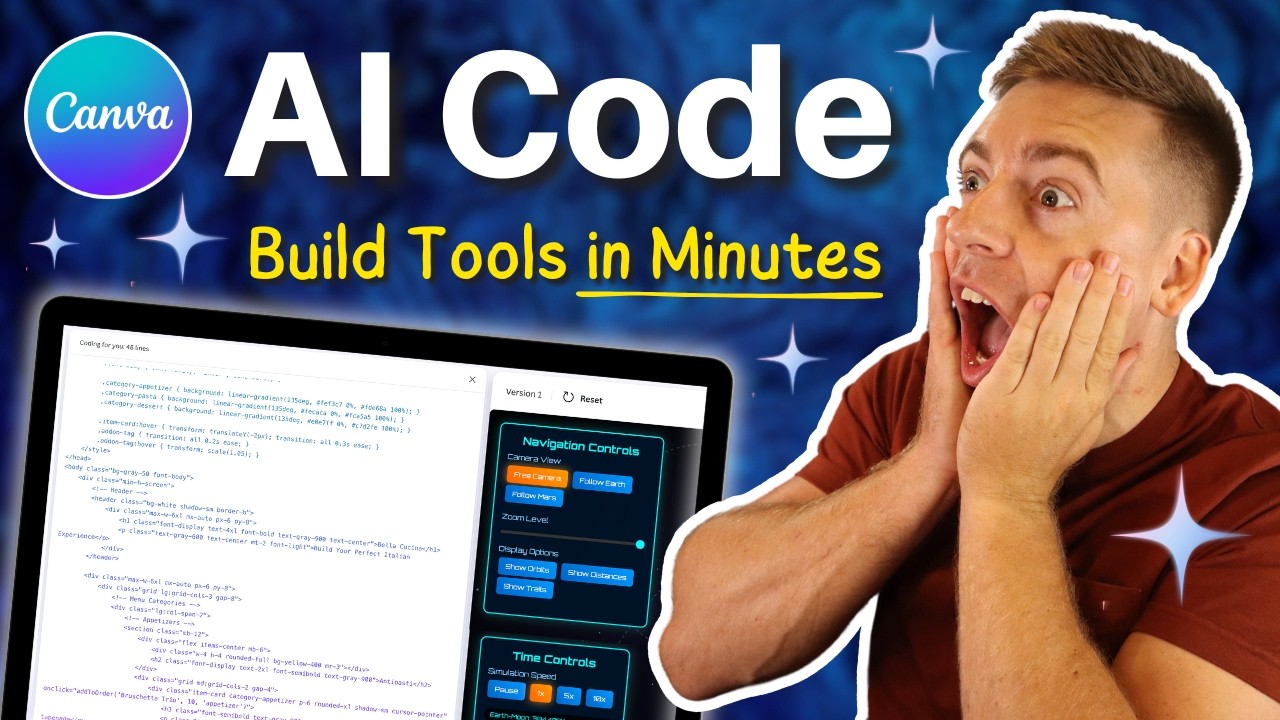 Canva AI Code Tutorial | Build Web Apps with Canva!