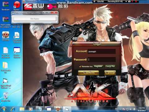 Tutorial Bypass Loader Hack in AK ONLINE Version 393 Window 7 32 Bit