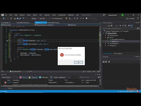 Learn C 8 NET Core 3 1 Recipes 2nd Edition Switch Clauses Pattern Matching | packtpub com - Mind ...