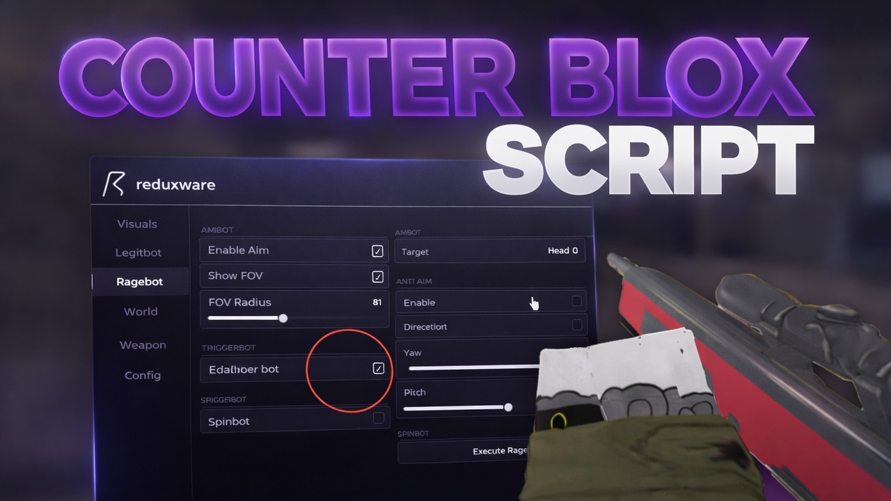 *FREE* Counter Blox Script (NO KEY) | Silent aimbot, Hitboxes, Rage/Legit