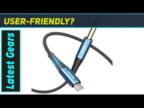 ReviewTisino 1/4 to USB C: Easy Instrument Recording Cable