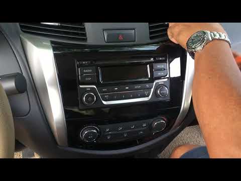 Nissan Navara Np300 silver trim removal