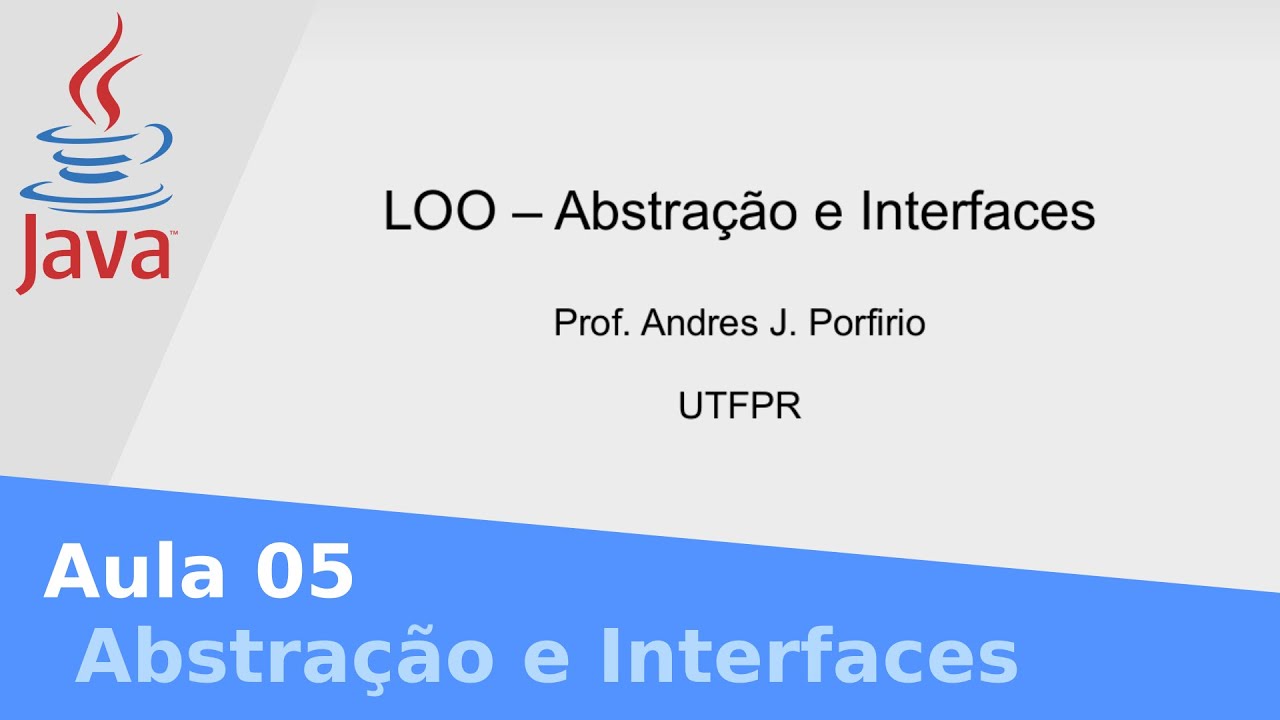 LOO - Classes Abstratas e Interfaces em Java