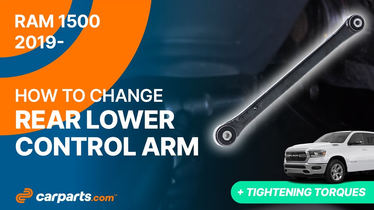 How to replace the Rear Lower Control Arms 2019 - 2025 RAM 1500 🚗
