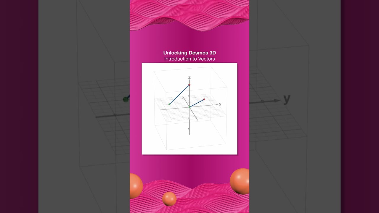 #Unlocking3D - Visualizing Vectors