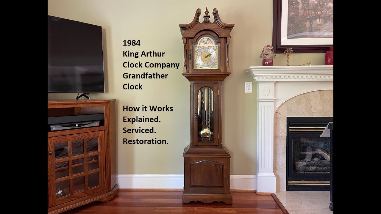 King Arthur Clock Company Grandfather Clock