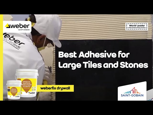 Tile Adhesives - Saint Gobain Weber Tile Adhesive Premier 20 Kg & 40 Kg ...