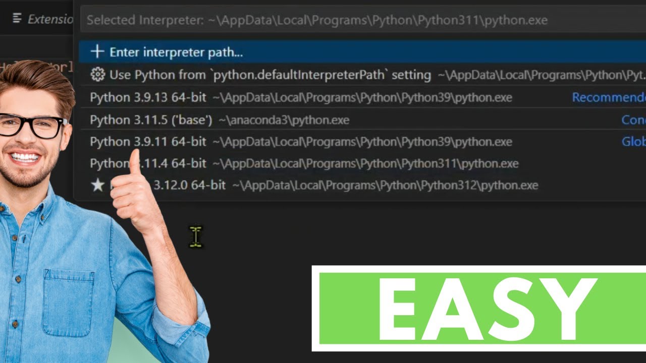 How to Add Python Path in Visual Studio Code (2023)