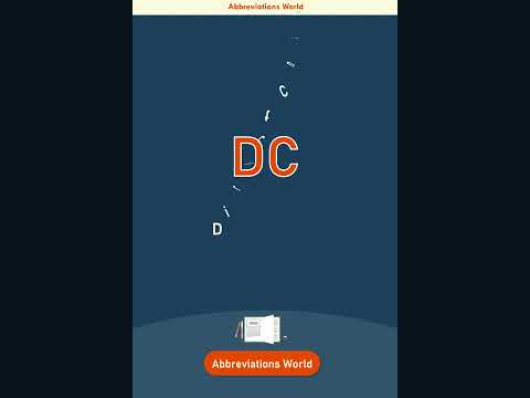 DC Abbreviation stands for, DC Abbreviation Full Form, What does DC mean #shorts #gk
