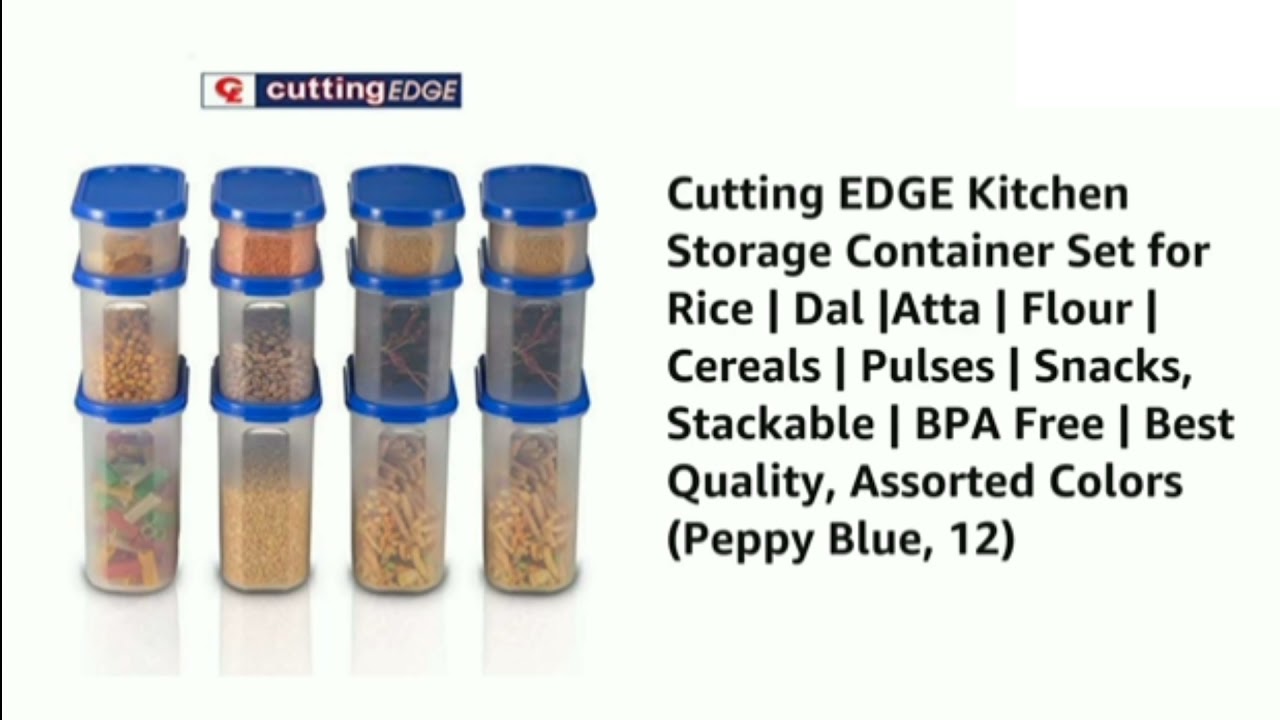 Cutting EDGE Kitchen Storage  Container Set/buy Amazon