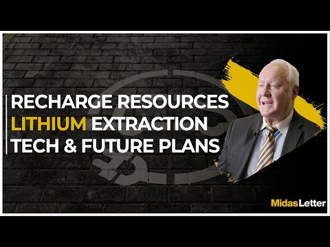 Recharge Resources (CNSX:RR): Ekosolve Lithium Technology and Future Plans