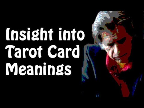 Understanding Tarot card meanings and using my Quick Reference Guide