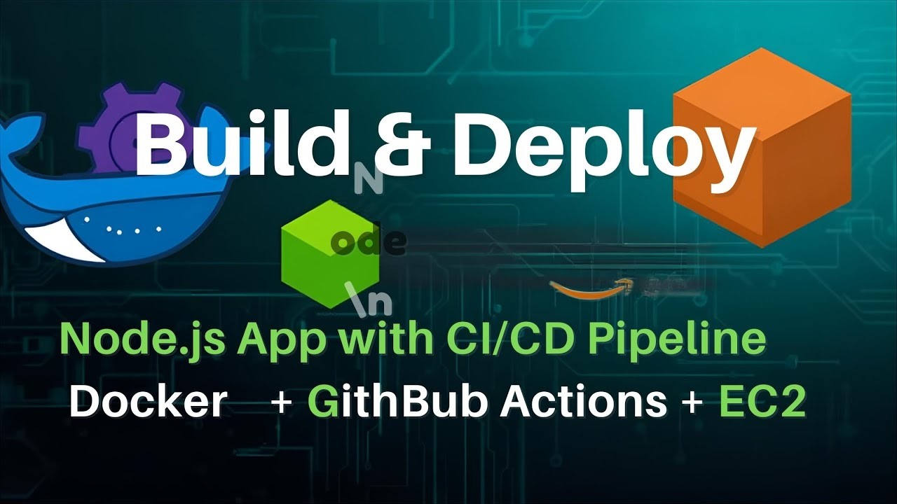 Build & Deploy Node.js App with CI/CD Pipeline (Docker + GitHub Actions + EC2)