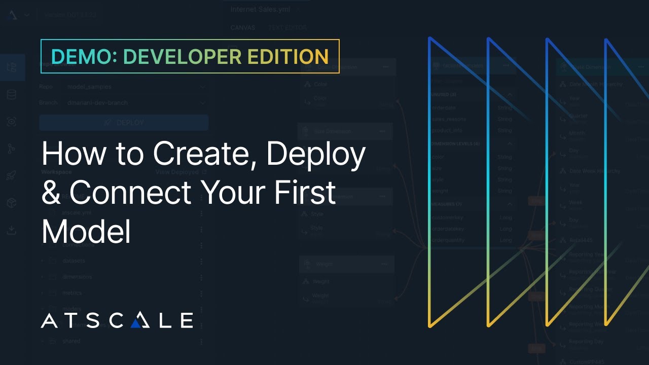 How to Create, Deploy & Connect Your First Model