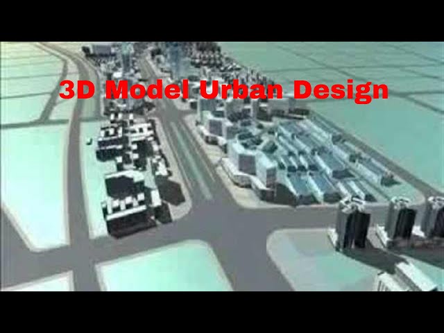 Urban design 018 3D Model - FlatPyramid