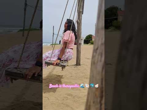 Beach is therapyπ#shortsvideo #beach #chennai #beachvibes