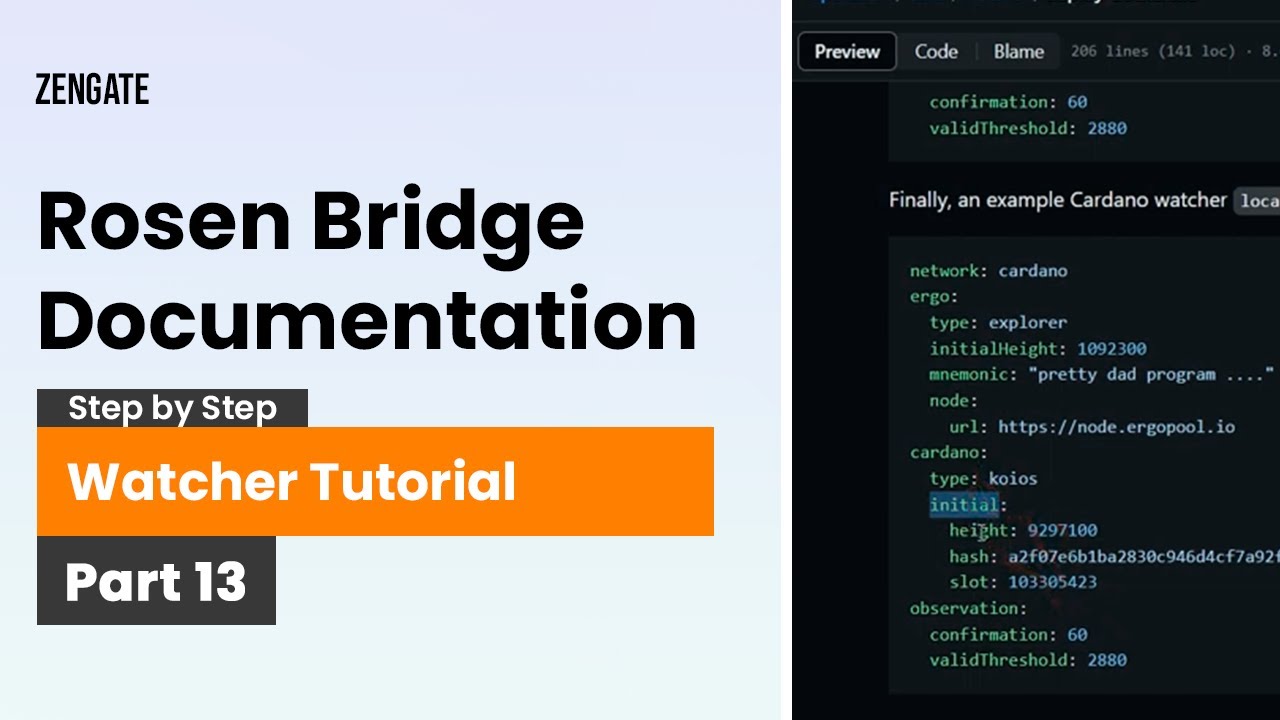 Watcher Tutorial #13 - RosenBridge
