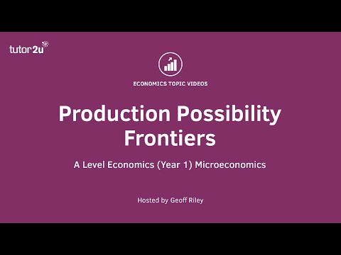 Production Possibility Frontier (PPF) I A Level and IB Economics