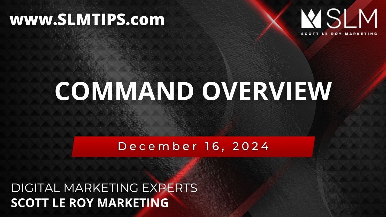 Command Overview 12/16