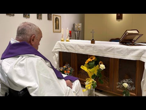 Vatican releases first photo of Pope Francis in a month