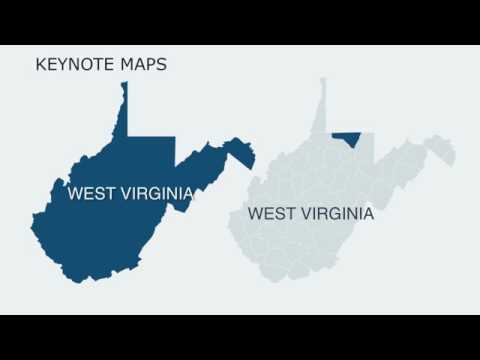 Explore West Virginia: Keynote Maps & Presentation of West Virginia, USA